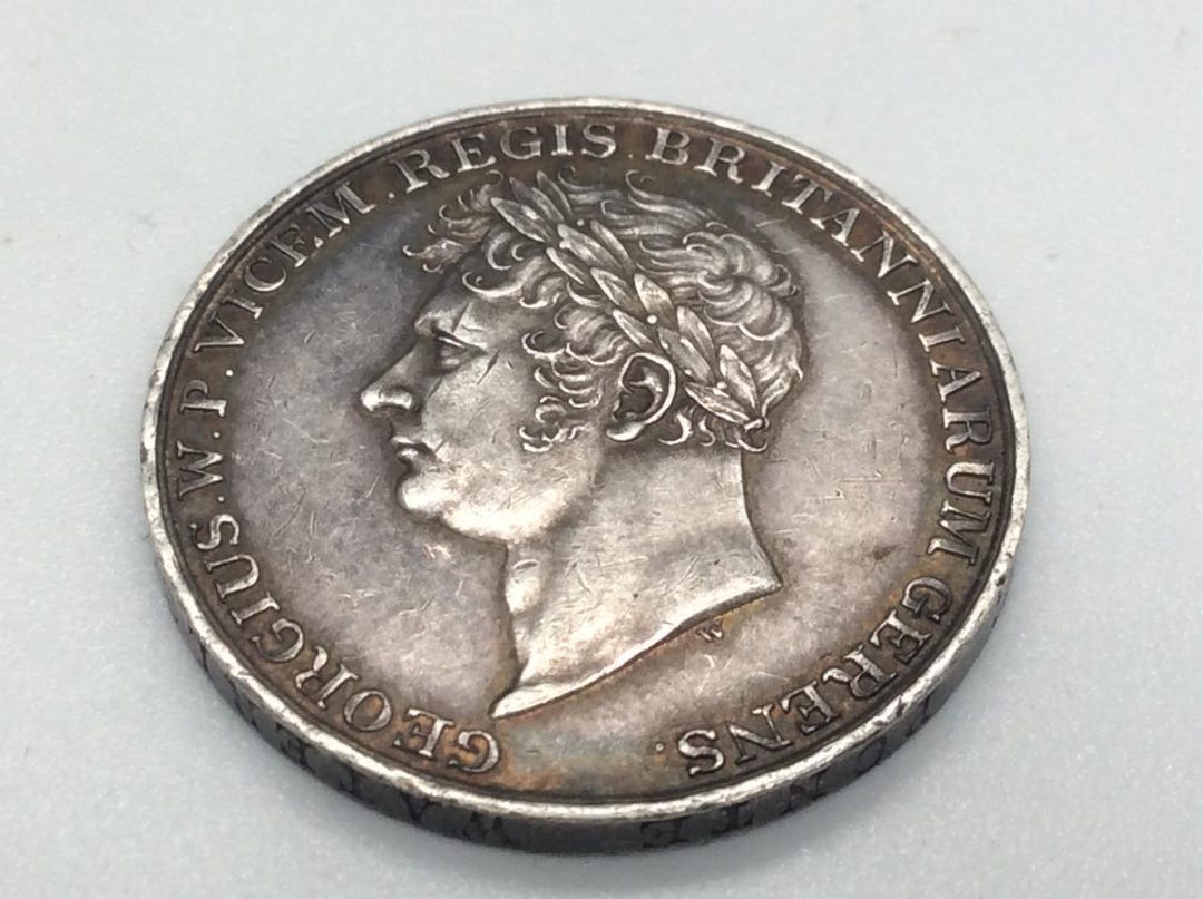 Rare 1817 Opening of Waterloo Bridge by George Prince Regent SILVER ...