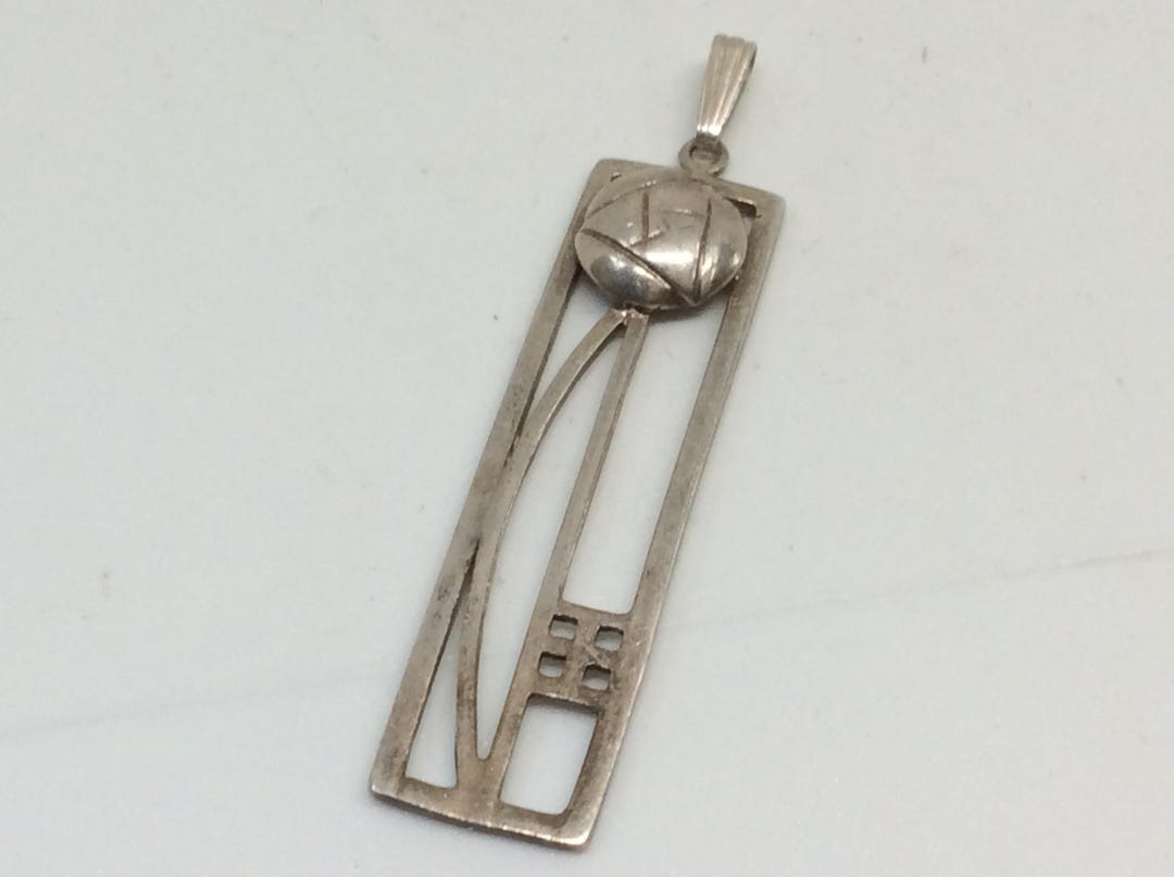 Celtic Scottish Vintage 925 Sterling Silver Rennie Mackintosh Style ...