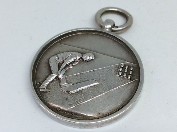 1920s Sterling Silver Fob Medal - Hallmarked Silver … - Gem