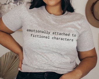 Fictional Characters Shirt - Etsy