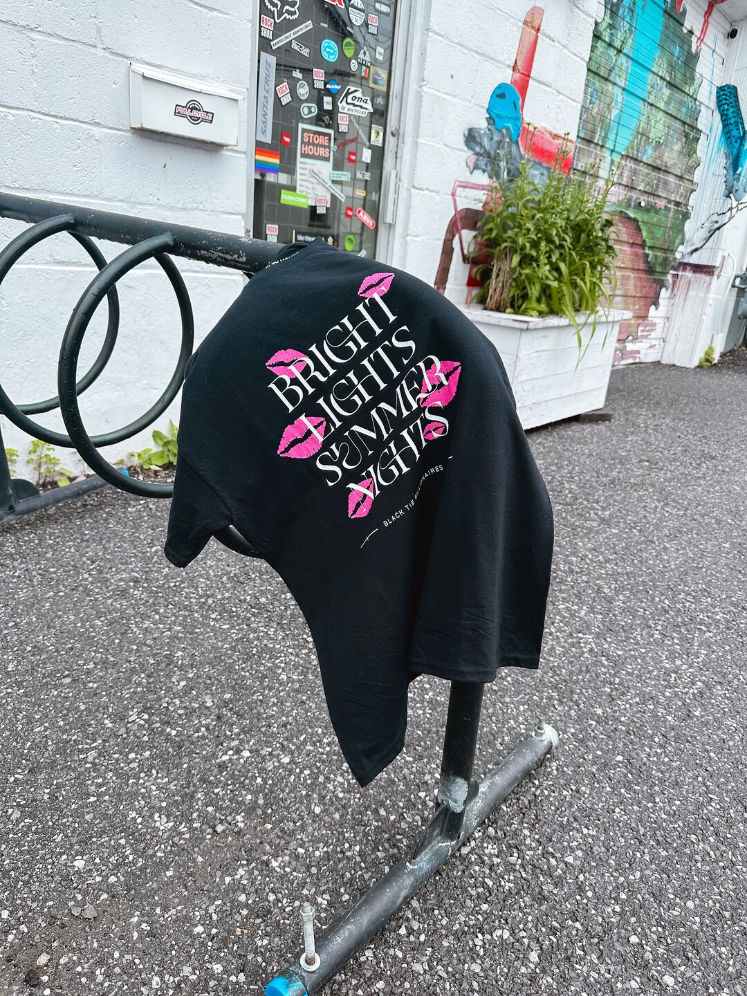 Bright Lights Tee | Kat Singleton, Officially Licensed, Black Tie ...