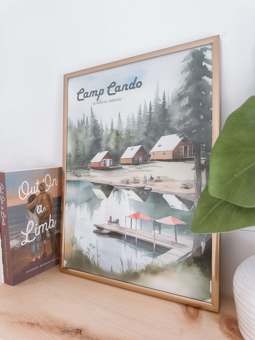 Camp Cando Print Out on a Limb, Hannah Bonam-young, Officially Licensed ...