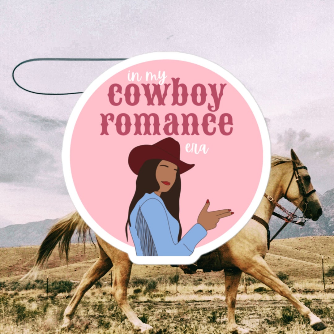 Cowboy Romance Era Sticker, Small Town Romance, Romance Reader, Cowboy ...