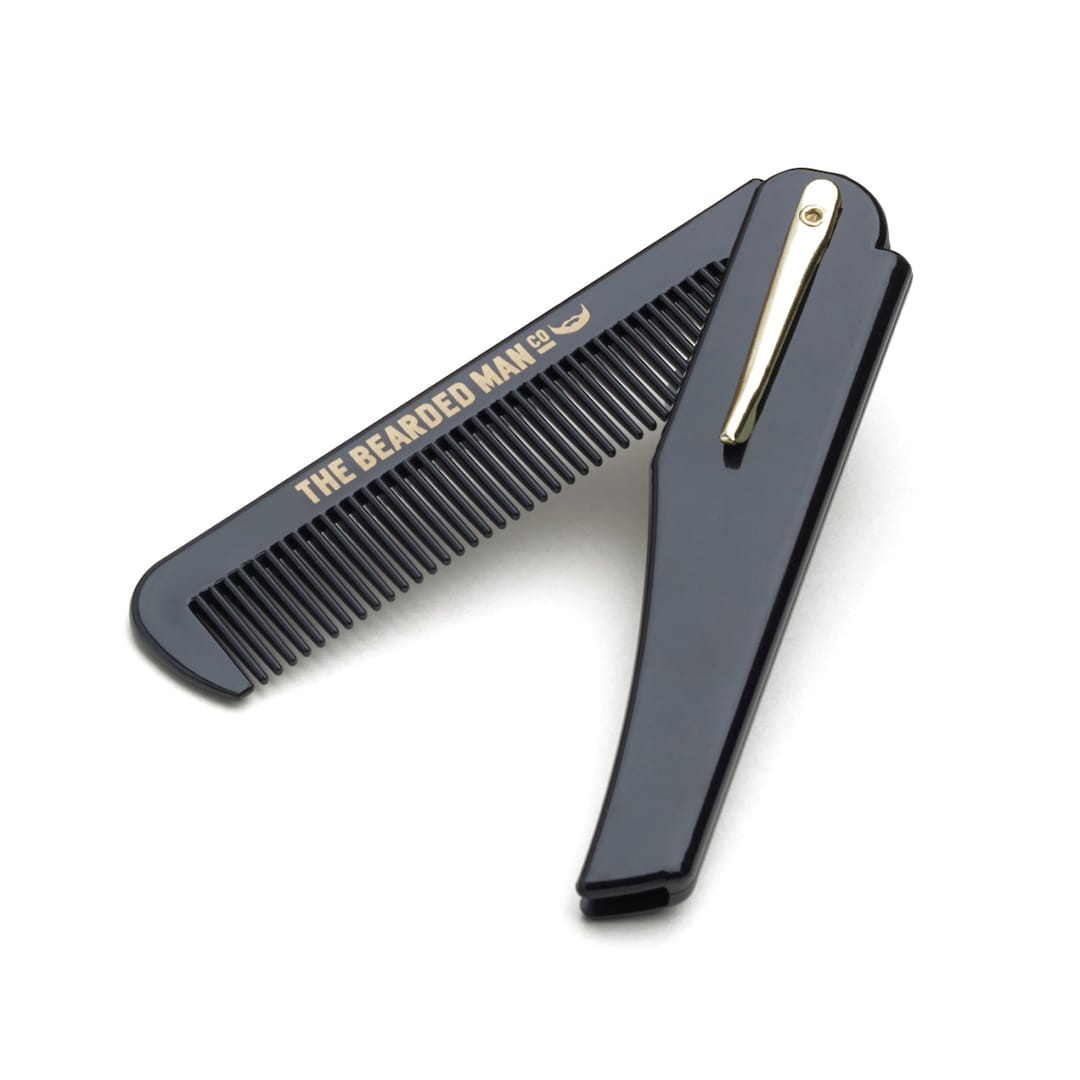 002 – the Bearded Man Company Gents Beard Folding Pocket Comb - Etsy