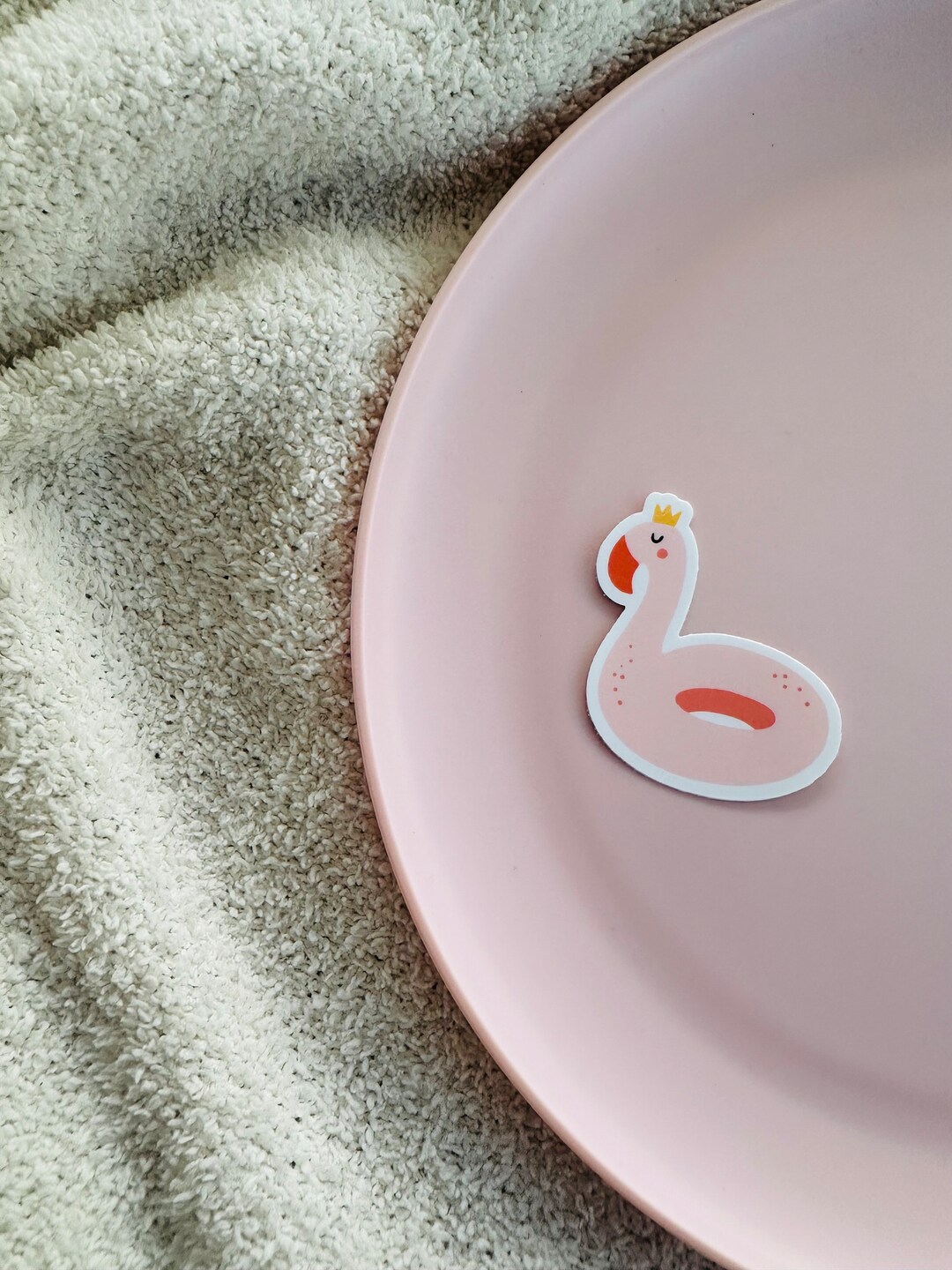 Flamingo Float Sticker Vinyl Sticker, Laptop Sticker, Beach Stickers ...