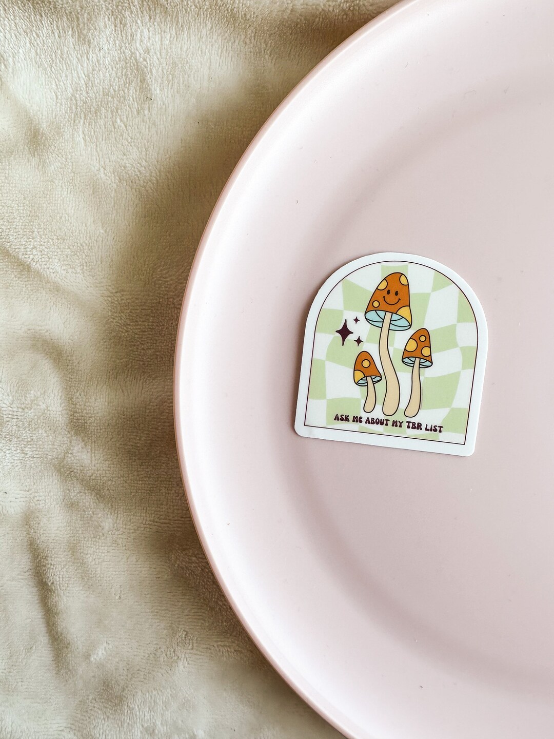 Ask Me About My TBR List Sticker Vinyl Sticker, Laptop Sticker, Book ...