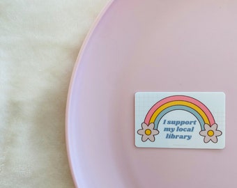 Good Vibes & Good Books Sticker Vinyl Sticker, Laptop Sticker, Book ...