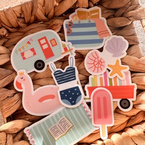 Sweet Summertime Sticker Pack Kindle Sticker Vinyl Stickers, Book ...