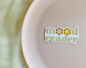 Good Vibes & Good Books Sticker Vinyl Sticker, Laptop Sticker, Book ...