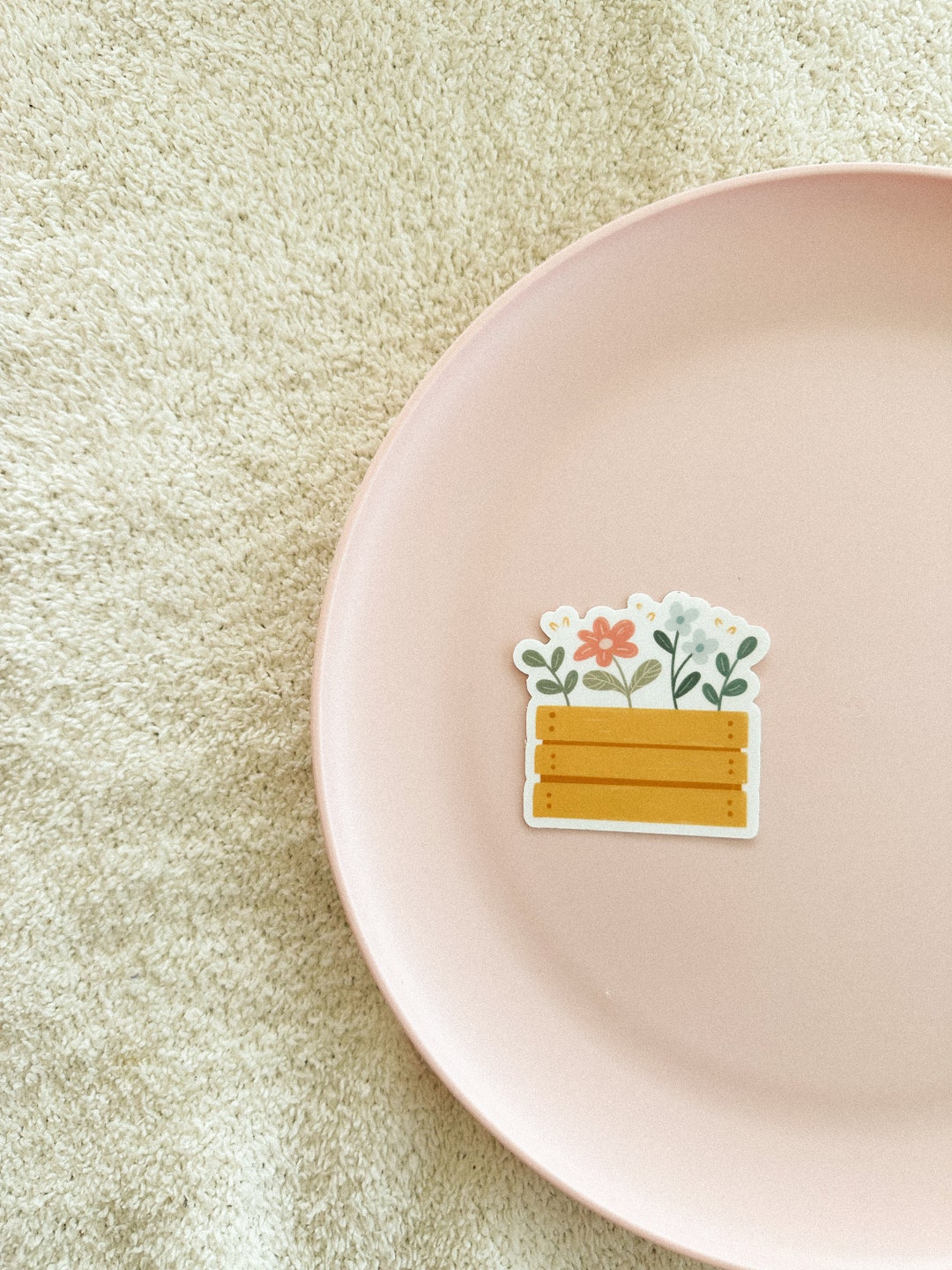 Spring Blooms Sticker Vinyl Sticker, Laptop Sticker, Book Stickers ...