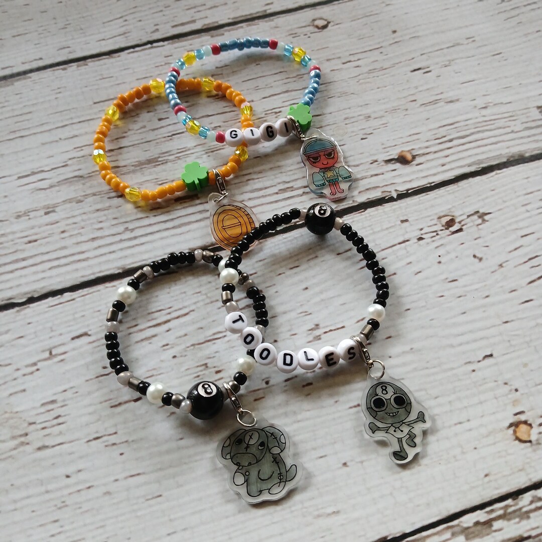 Dandy’s World Bracelet With Charms, Gigi and Gold Coin Trinket Toodles ...