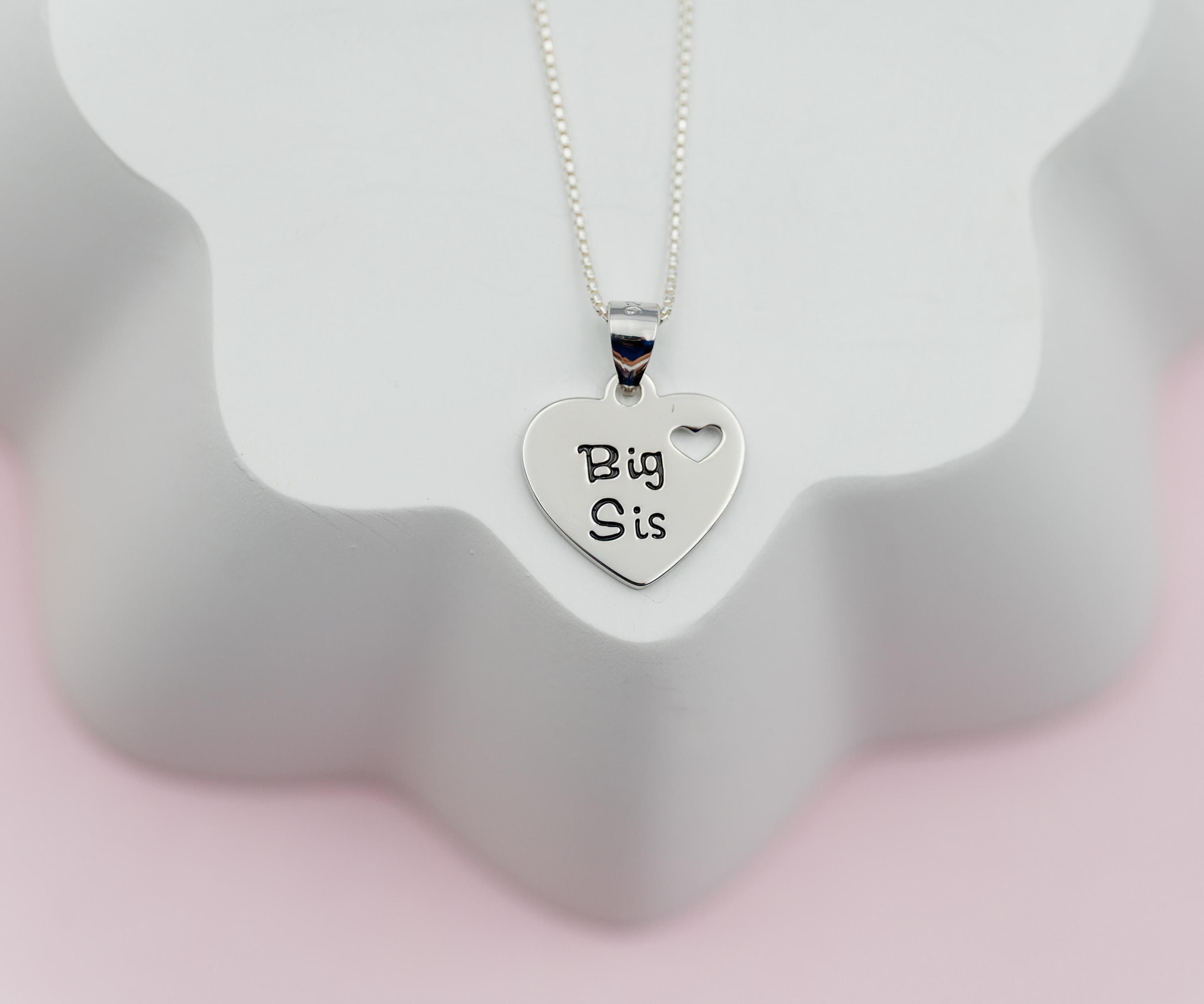 Big sis middle sis little sis necklace store