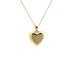 Personalized 14K Gold-plated Heart Locket Charm Necklace for Little ...
