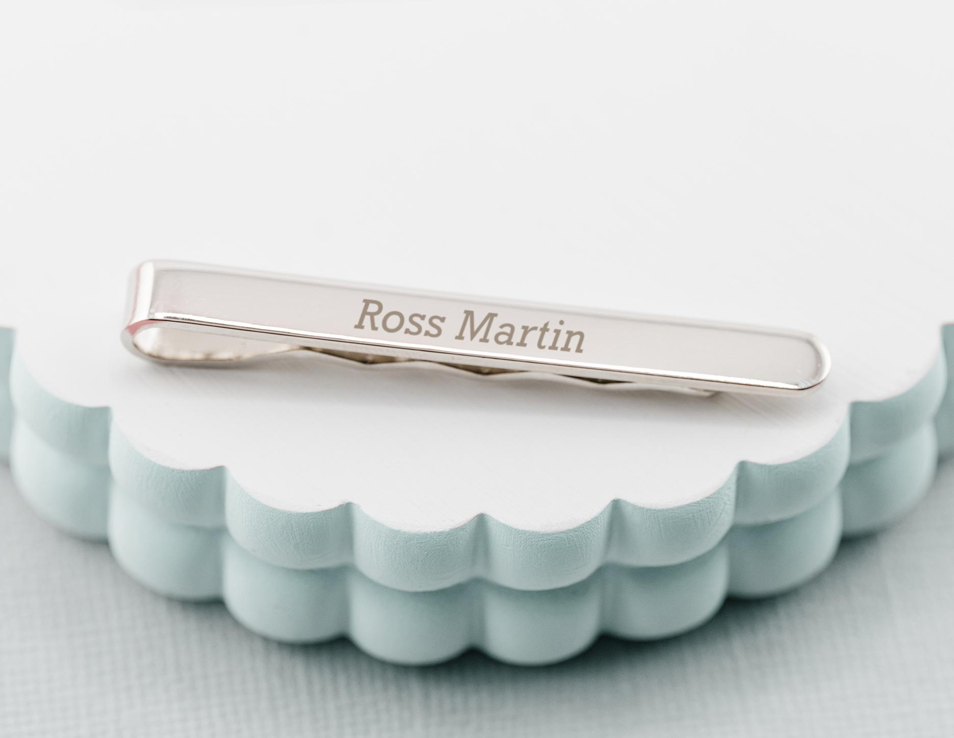 Personalized Gift for LDS Missionary, Mens Necktie With Custom Engraved ...