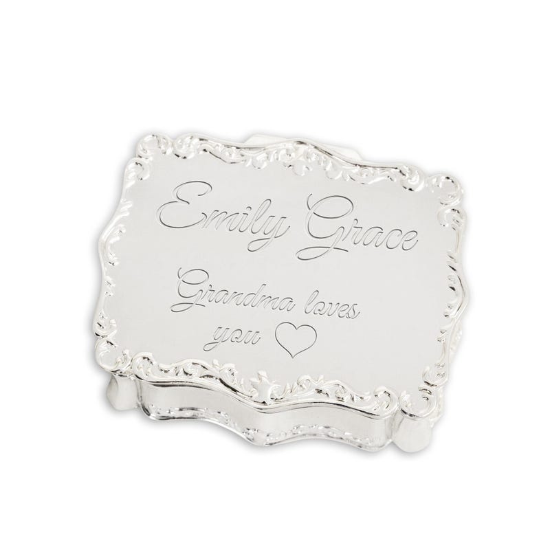 Rectangle Silver Boxes - Etsy
