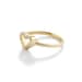 Little Girls 14k Gold-plated Baby Ring, Granddaughter Gift, Kids Heart ...