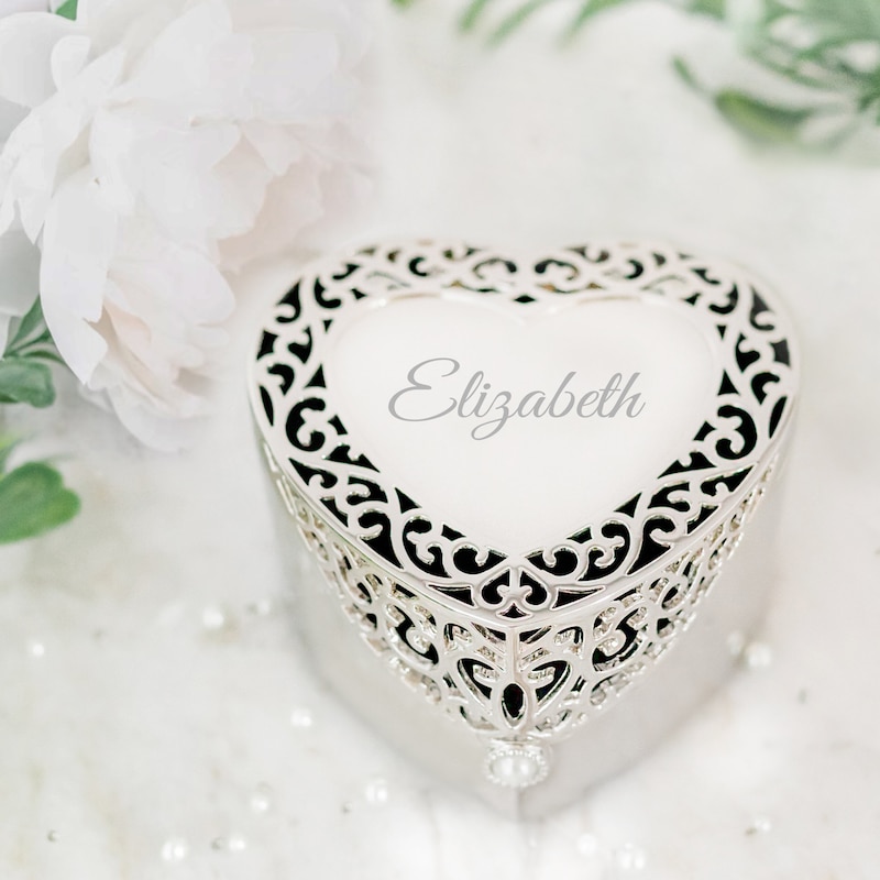 Heart Jewelry Box - Etsy