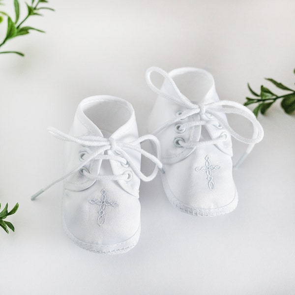 White Baby Shoes - Etsy
