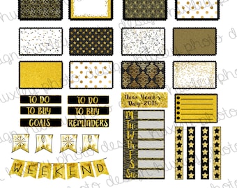 Holiday Stickers for EC Planners PRINTABLE | Etsy