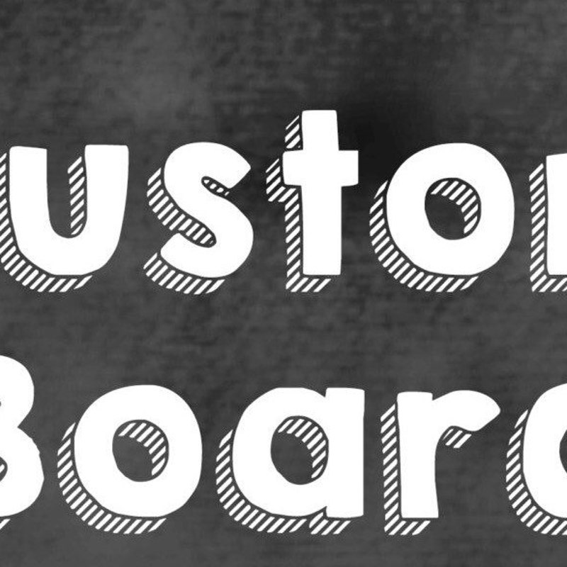 Chalk Board With Chalk - Etsy