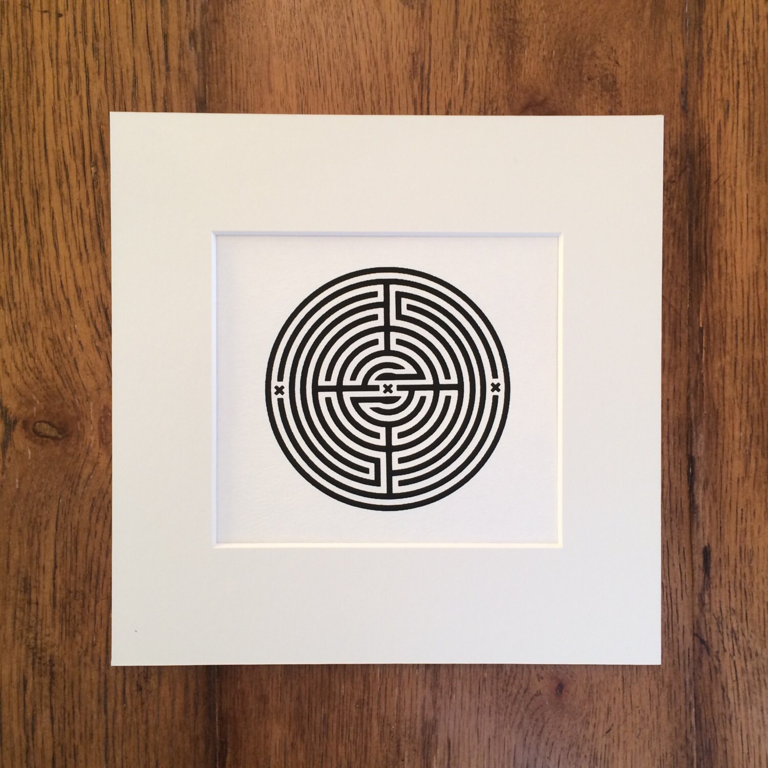 Labyrinth Maze Puzzle 8x8 Art Prints - Etsy