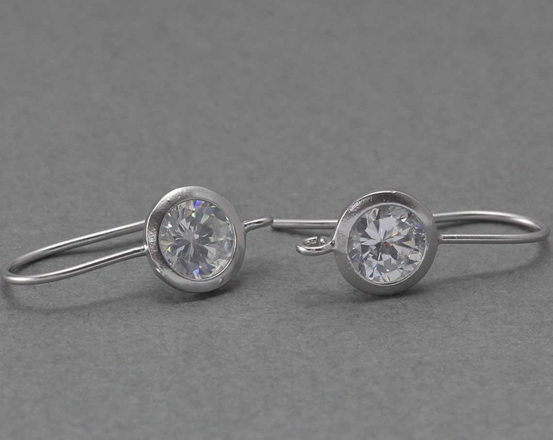 Hook Earring . Earring Component .wedding Bridal Jewelry . - Etsy