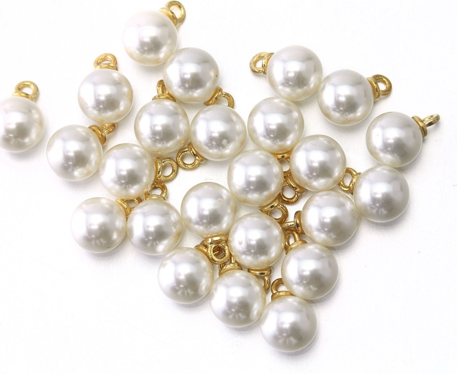 8mm Round Pearl Pendant . Wedding Jewelry Bridal Jewelry . | Etsy