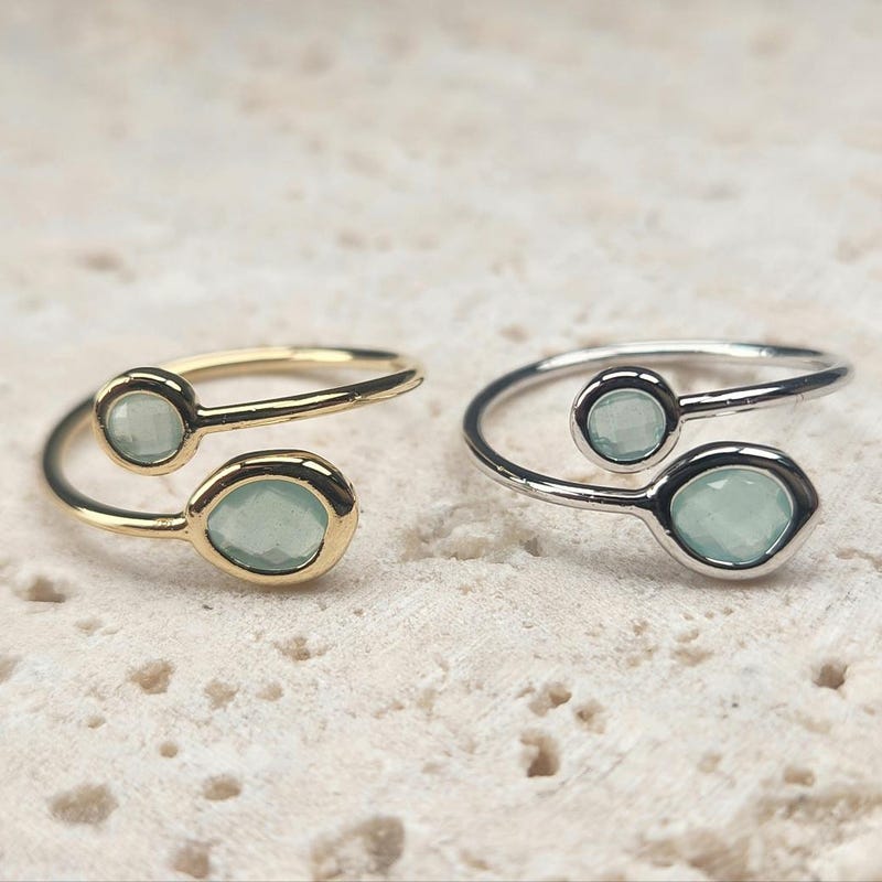 Multi Coloured Brass Ring - Etsy