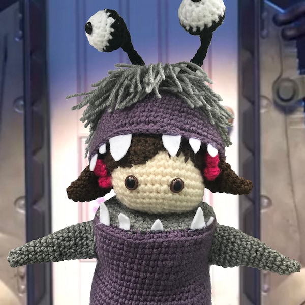 Crochet Monster Inc - Etsy