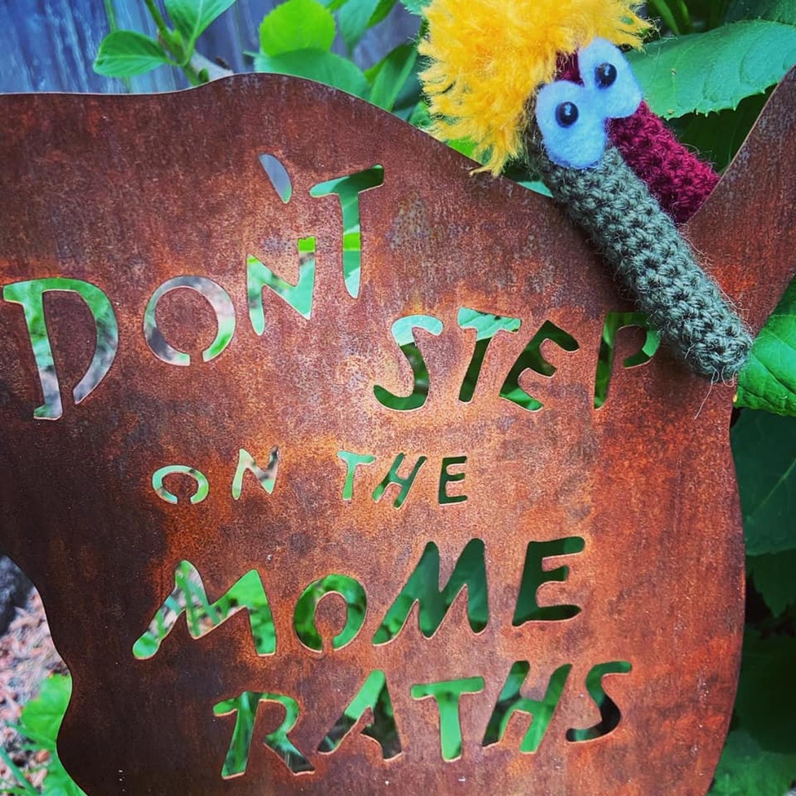 Alice in Wonderland's Mome Rath Crochet PATTERN not - Etsy