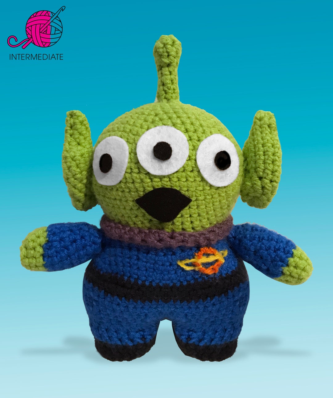 Toy Story Alien Crochet PATTERN (not Actual Item) - Etsy