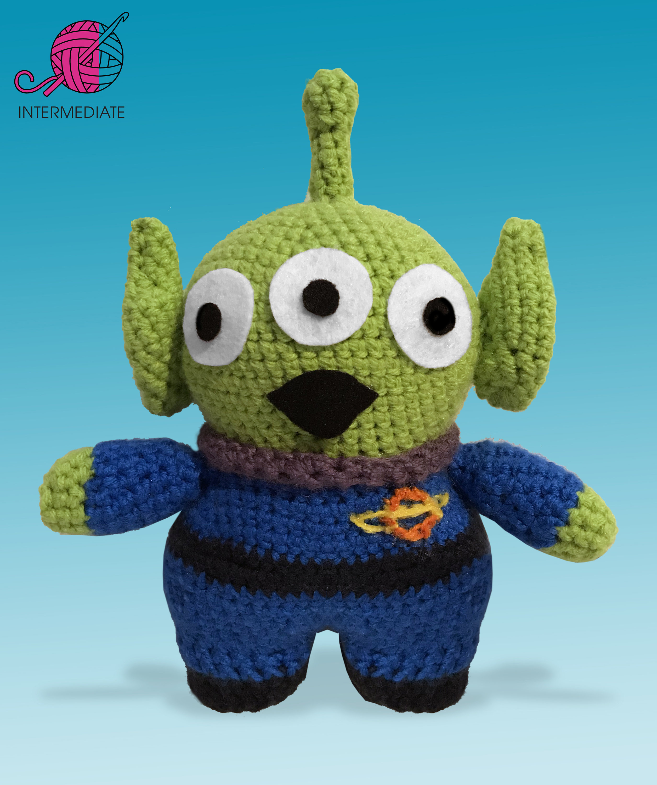 Toys Stuffed Animals & Plushies Toys & Games Cute alien toy PDF crochet ...