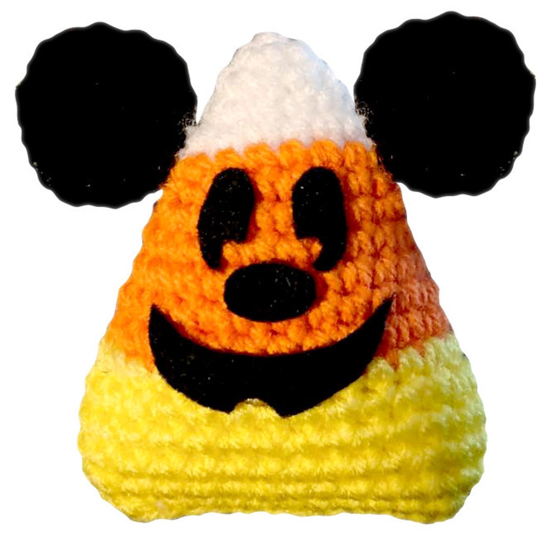 Mickey Candy Corn Crochet PATTERN (not Actual Item) - Etsy