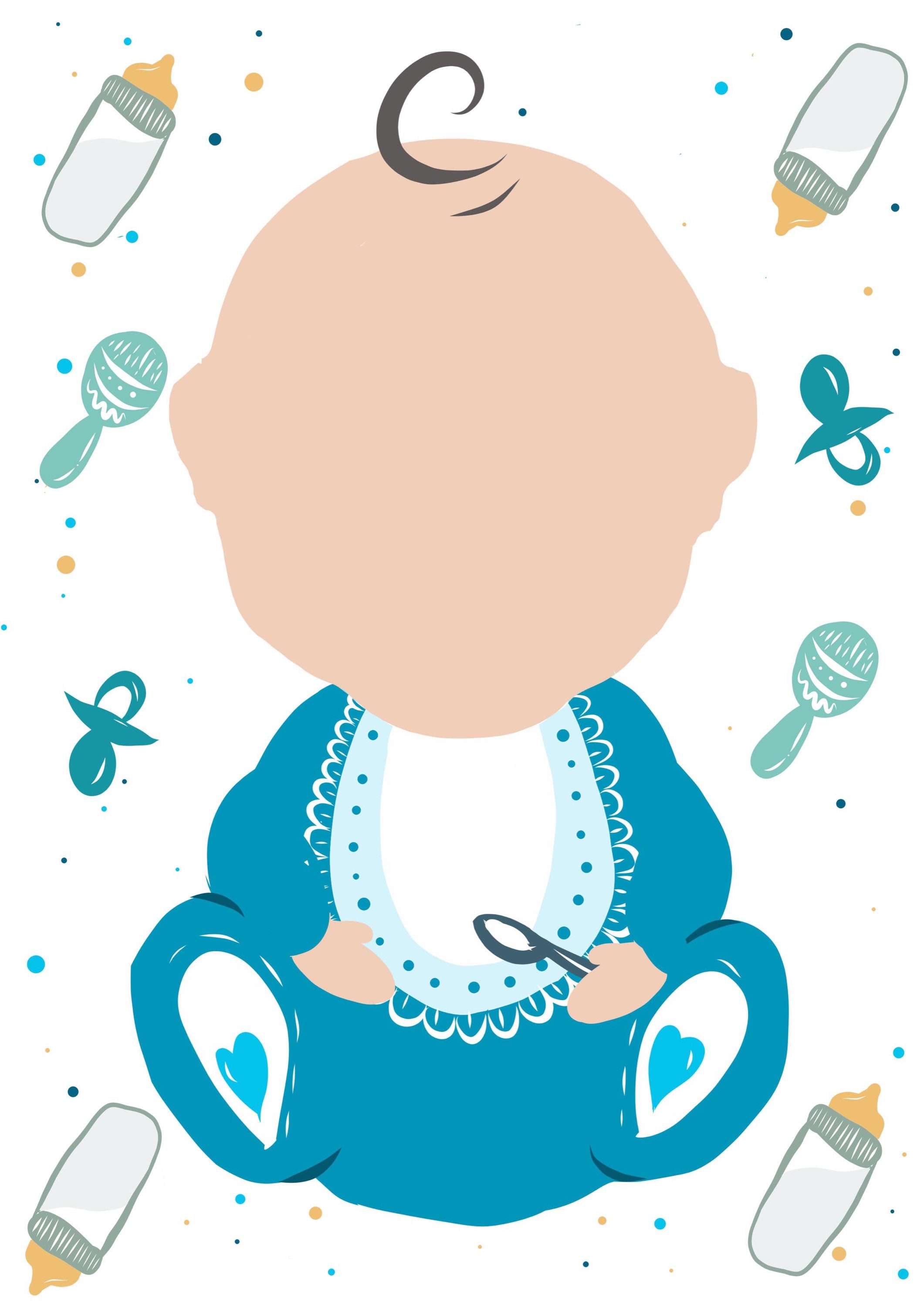 Baby Shower GAME Blue Baby. - Etsy