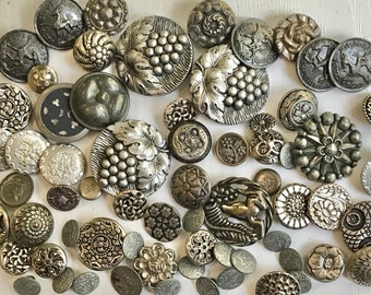 Metal Loop Buttons - Etsy