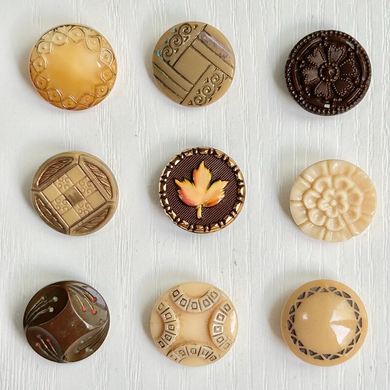 Fancy Glass Buttons - Etsy