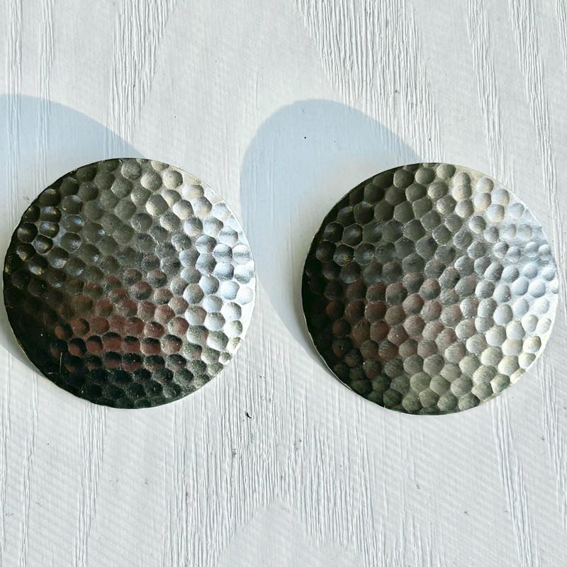 Silver Tone Buttons - Etsy
