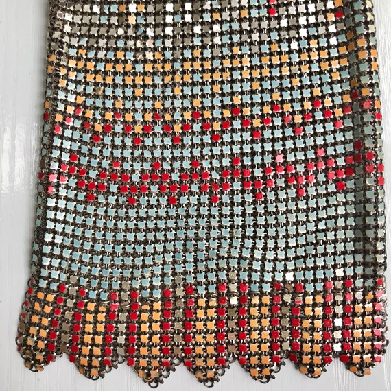 Metal Chainmail Purse, Vintage, Whiting & Davis Wrist… - Gem