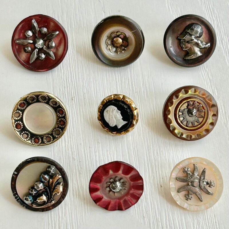 Cameo Buttons - Etsy