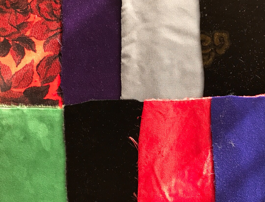 Velvet Crafting Scraps, Assorted Colors, Approximately 8" X 11" Each ...