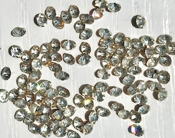 Pointed Back Glass Rhinestones - Etsy