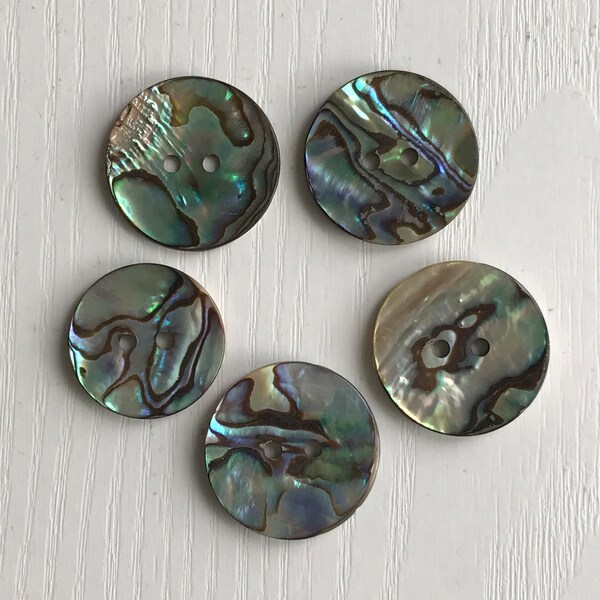 Abalone Buttons - Etsy