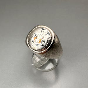 1900s Antique German Signet Ring, Coat of Arms Ring, City of Danzig ...