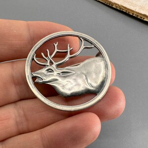 Silver Danish Hunting Brooch by Eiler & Marloe - Etsy