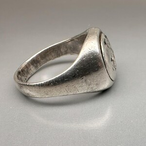 1900s Antique German Signet Ring, Coat of Arms Ring, City of Danzig ...