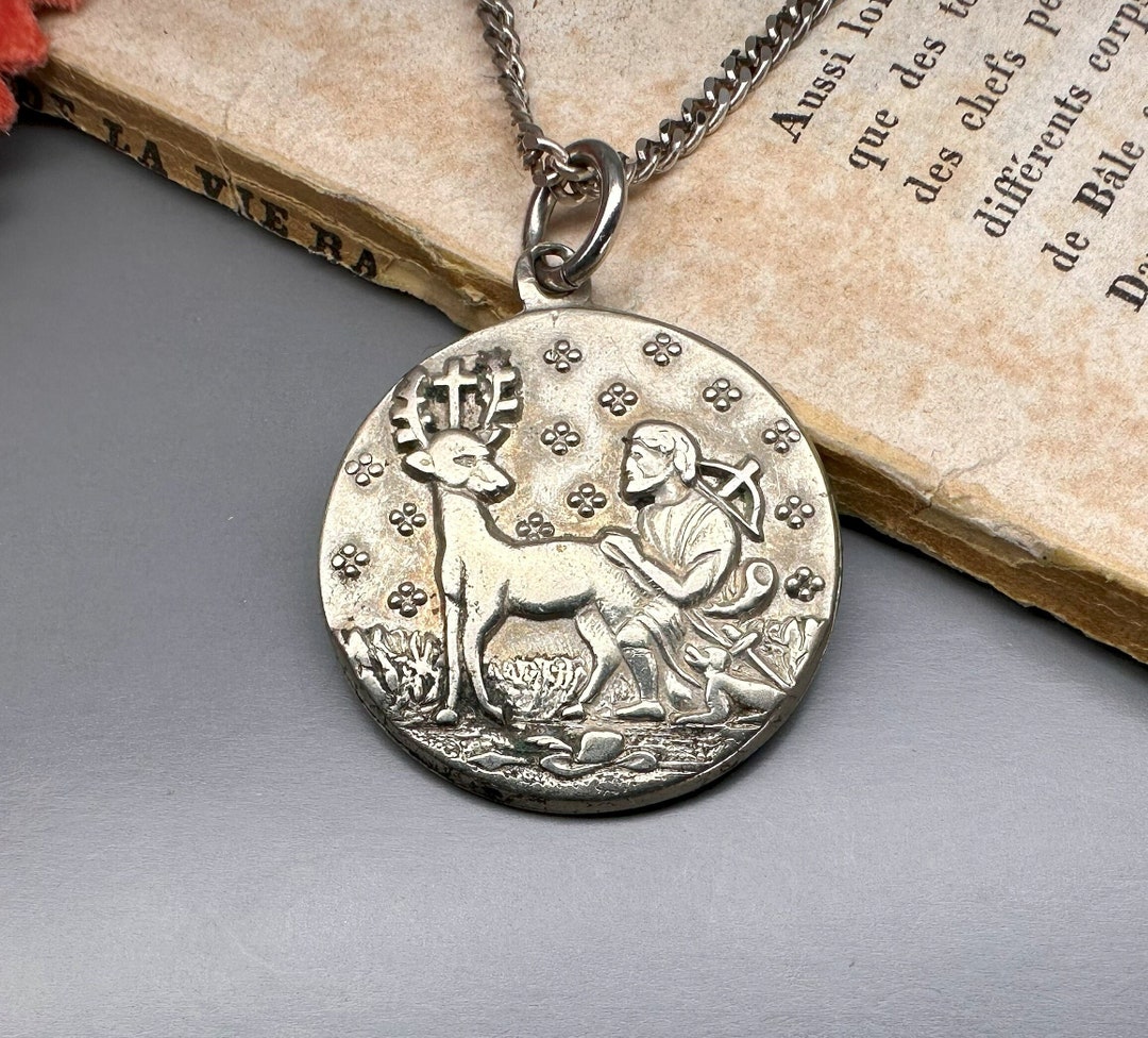 Antique Saint Hubert Necklace - Etsy