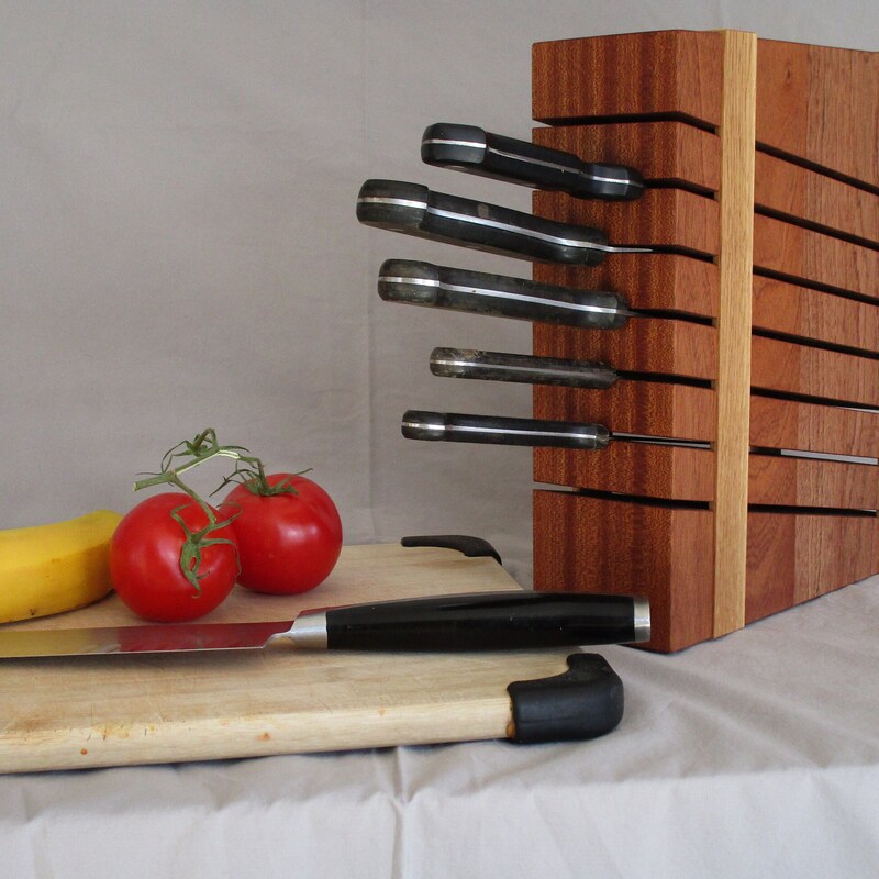 Knife Block - Etsy