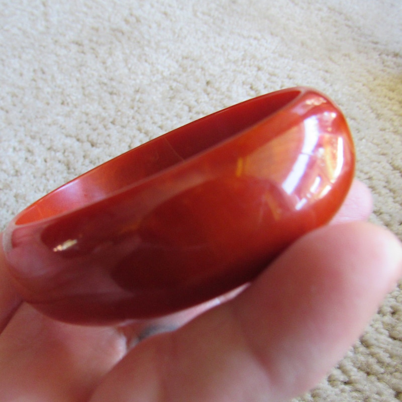 Orange Bakelite - Etsy