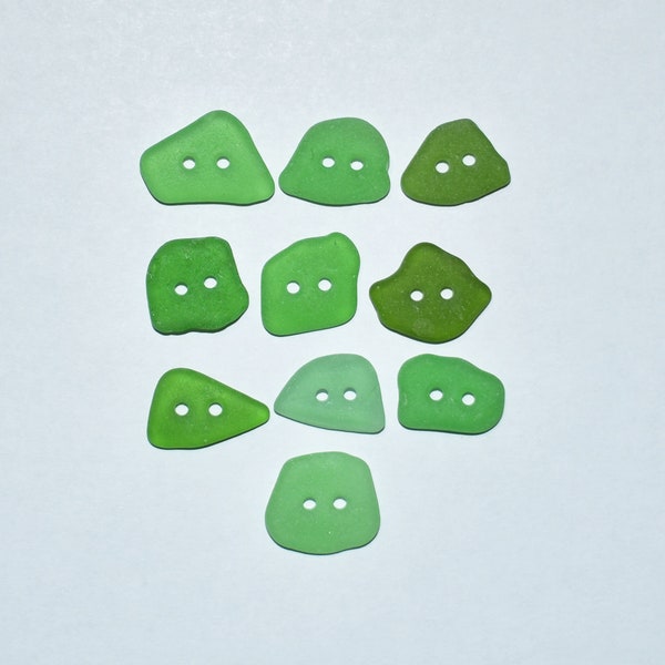 Sea Glass Buttons - Etsy