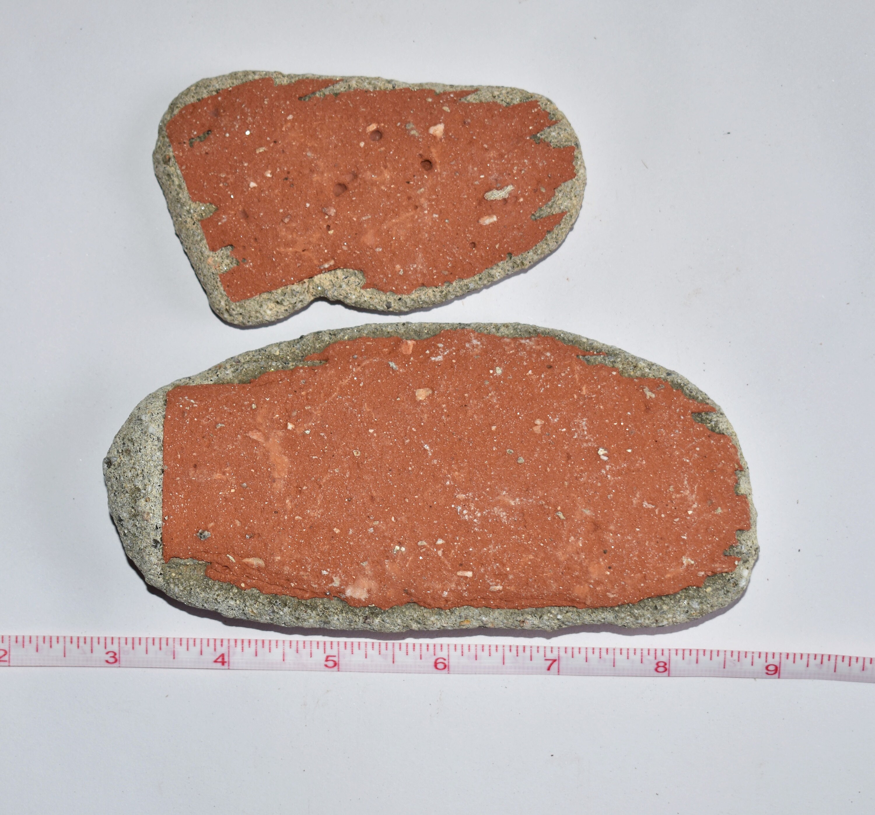 Large Beach Pottery Bricks Vintage Beach Bricks Beach Combed Sea ...